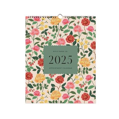 Appointment Calendar 2025 - Roses | Buk & Nola