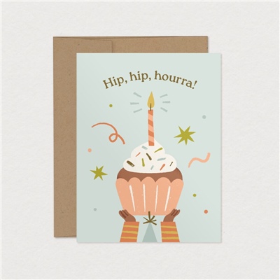 Card - Hip hip hourra! | Buk & Nola