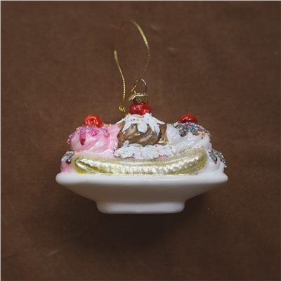 Christmas tree ornament - Banana Split | Buk & Nola