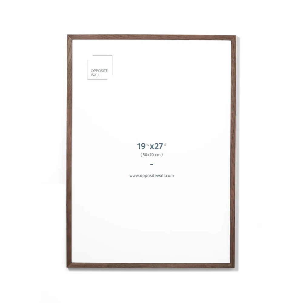 Dark Oak Frame - 50 x 70 cm | Buk & Nola