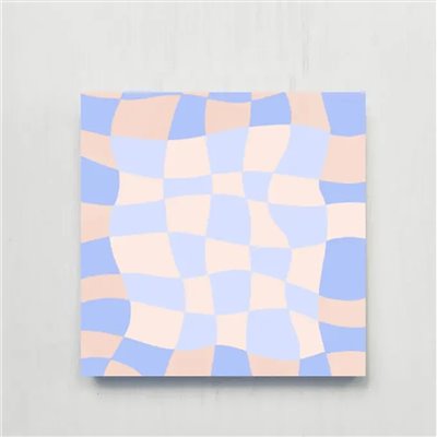 Jumbo Deskpad - Warped check | Buk & Nola