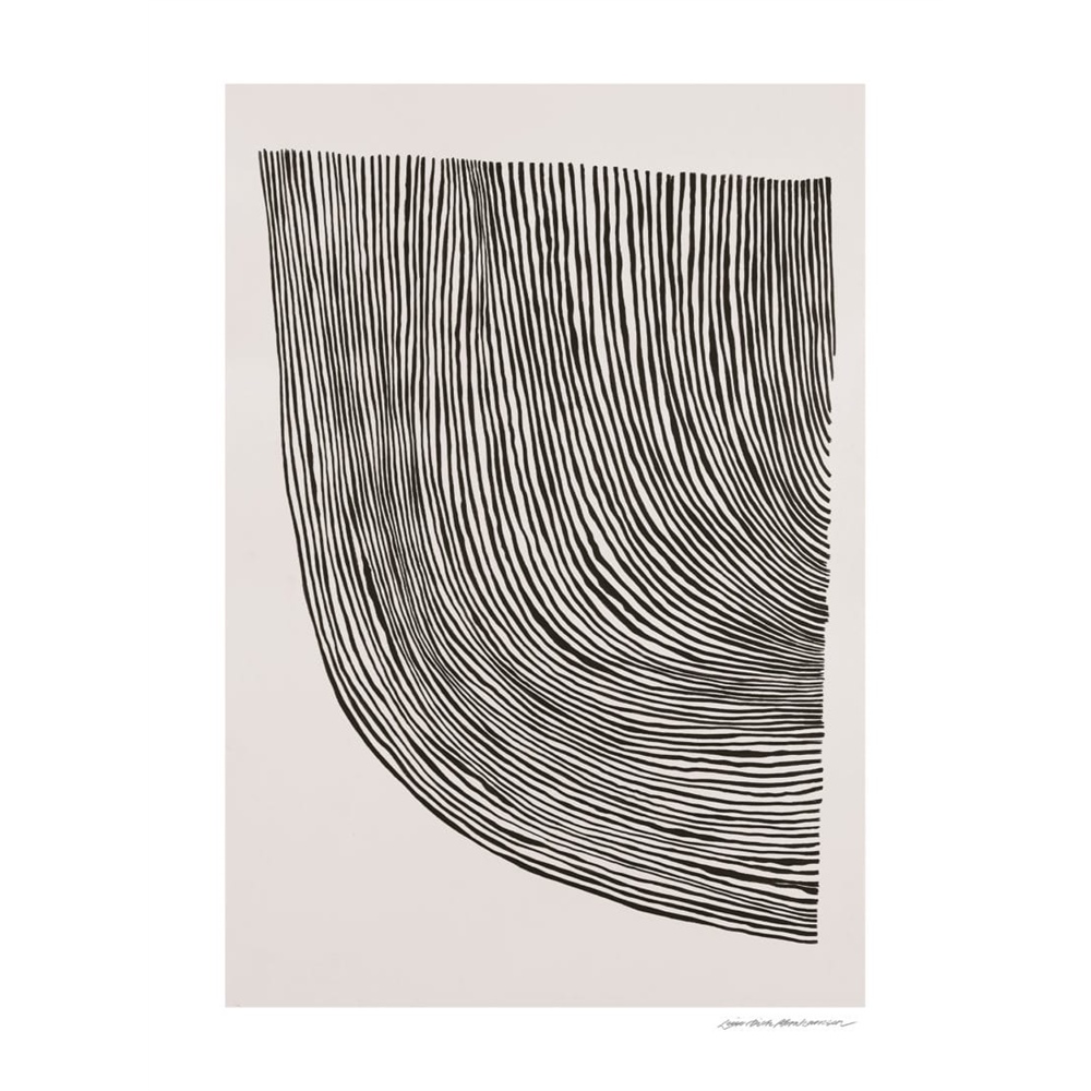 Poster - Curves (50 x 70 cm) | Buk & Nola